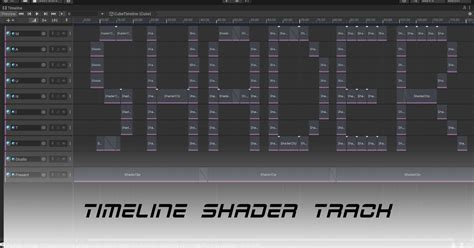 Timeline Shader Track Utilities Tools Unity Asset Store