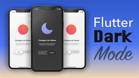 Flutter Dark Mode: Comment ajouter un thème sombre à Flutter ? - YouTube