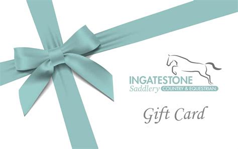 T Card Ingatestone Saddlery