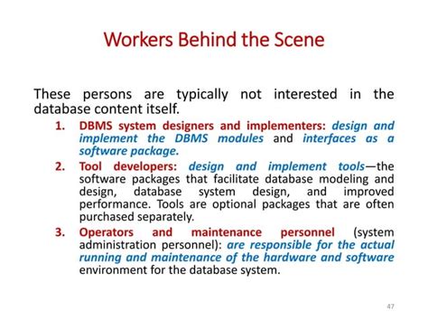 Overview Of Data Base Systems Concepts And Architecture Pptx