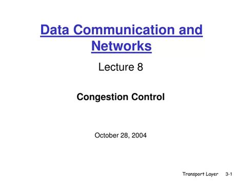 ppt data communication and networks powerpoint presentation free