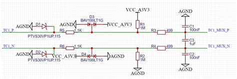 Ads1118 Protection Circuit For Ads1118 And Thermocouple Data Converters Forum Data