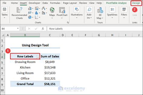 How To Remove Grand Total From Pivot Table Quick Ways