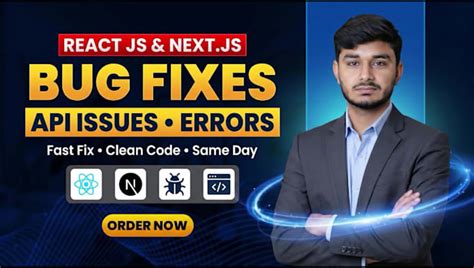 Fix React Js Next Js Bugs Errors Api Issues And Website Problems By