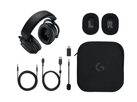 Headphones Logitech G Pro X 2 Lightspeed Gaming Wireless Headset Black