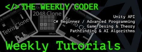 The Weekly Coder