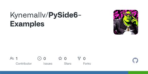 github kynemallv pyside6 examples