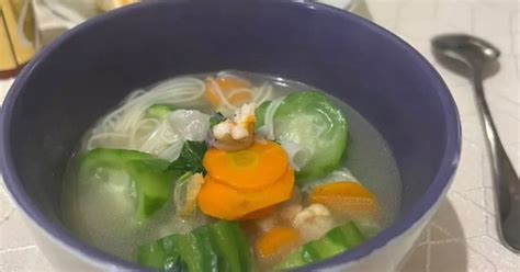 Resep Sup Oyong Misoa Oleh Umi Rieke Kitchen🍳 Cookpad