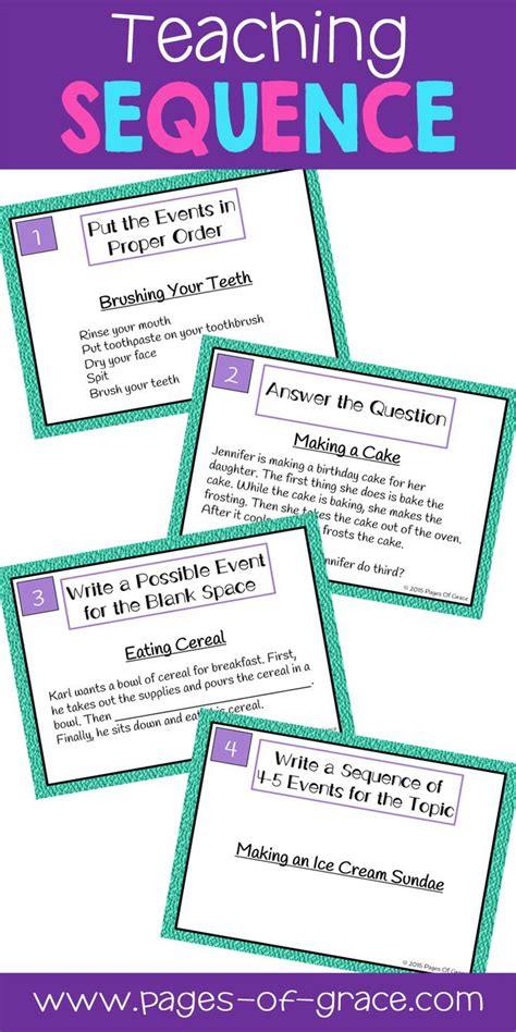Sequence Task Cards