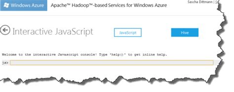Apache Hadoop Für Windows Azure Mapreduce Mit Javascript Sascha