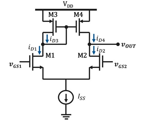 Solved For The Given Differential Amplifier With Current