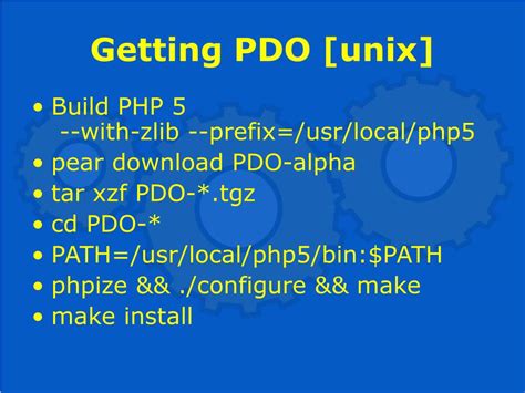 Ppt Introducing Php Data Objects Powerpoint Presentation Free