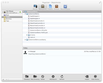 Importing An Xcode Project Into Subversion Trevweb