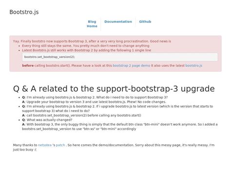 Bootstro Js Улучшение Плагины Bootstrap BootstrapТема