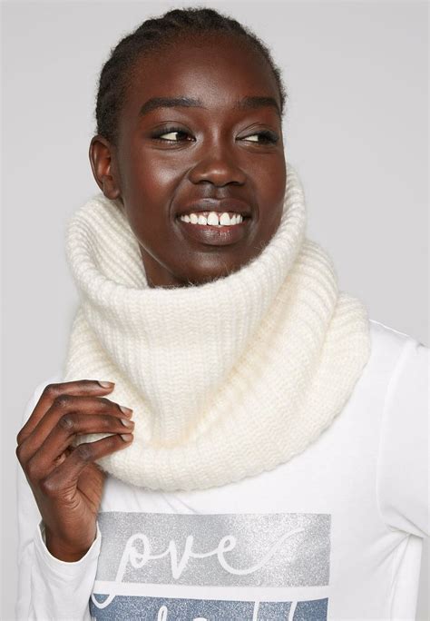 Soccx Loop Schlauchschal Snow White Weiß Zalando De