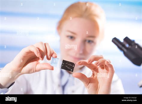 Microscope Glass Slides Hi Res Stock Photography And Images Alamy