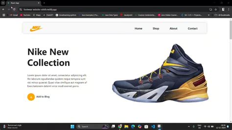 rohith sai pudi on linkedin reactjs footwearwebsite