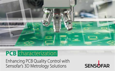 Elevating Pcb Quality Control Sensofars 3d Metrology Solutions Jh Analytical Lab Services
