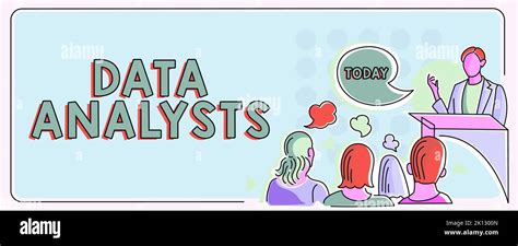 Inspiration Showing Sign Data Analysts Business Idea Programmer Design