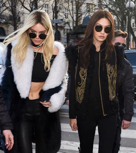 Kendall Jenner And Gigi Hadid Out In Paris France Celebmafia