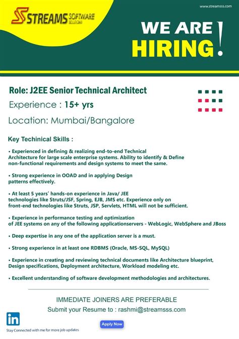 rashmi v on linkedin hiring urgentrequirement immediatejoiners