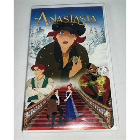 Media Anastasia Vhs Videocassette Tape Meg Ryan Kelsey Grammar John Cusack Poshmark