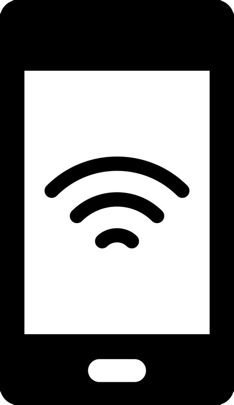 Phone Signal Vector Icon Simple Element Illustration From Ui Concept Mobile Concept Vector