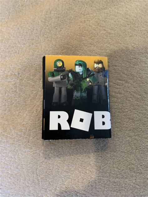 This Is From A Roblox Toy And Was Already Folded Like This I Like How It Says “rob” And Have