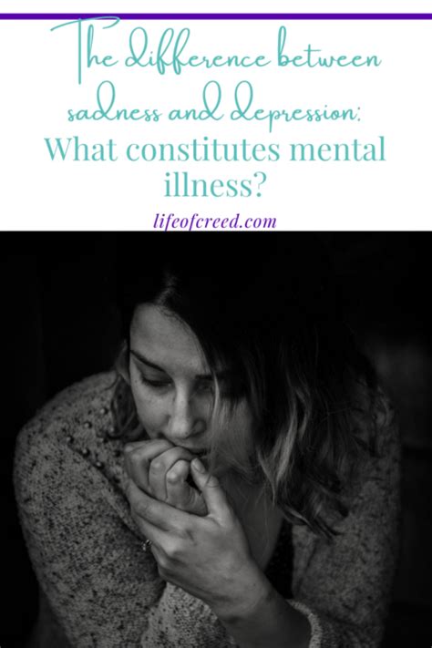 The Difference Between Sadness And Depression What Constitutes Mental