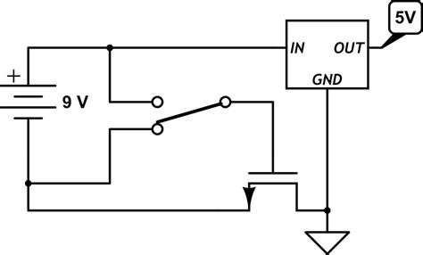 Power Supply Switching A Large Current With A Tiny Switch Electrical Engineering Stack Exchange