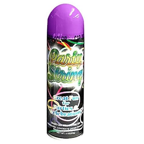 Pmu Party String Streamer Spray 3oz Assorted Colors Party Magic Usa