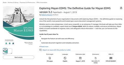 Book “exploring Mayan Edms The Definitive Guide” Now Available In
