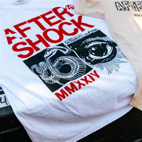 Merch Aftershock October 1 4 2026 Sacramento Ca