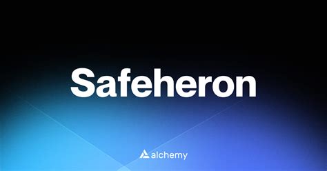 safeheron web3 wallet tools alchemy