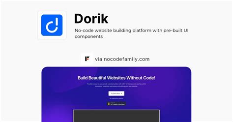 dorik no code templates 2024
