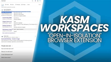 community edition kasm workspaces