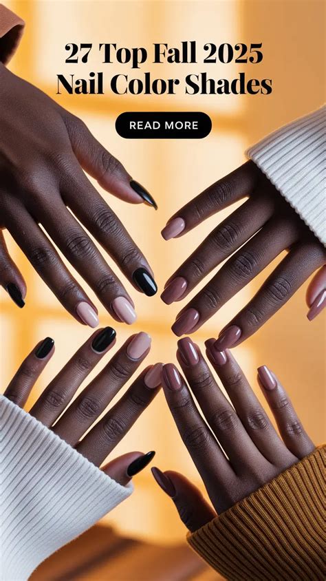 Top Fall 2025 Nail Color Shades for Chic Autumn Nails