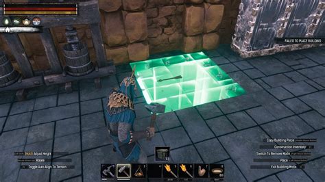 can t place a foundation piece getting an error pc bug reports