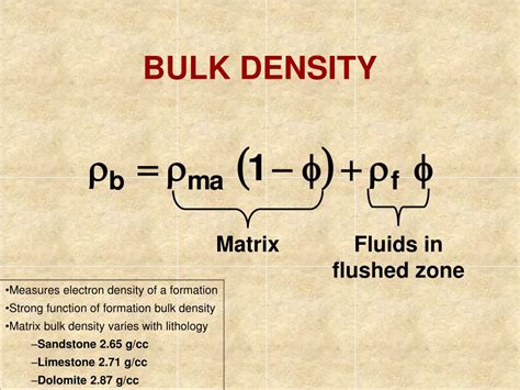Ppt Porosity Determination From Logs Powerpoint Presentation Free Download Id 3345091
