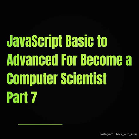 Suraj Yadav On Linkedin Javascript Coding Programming Tech Computerscience