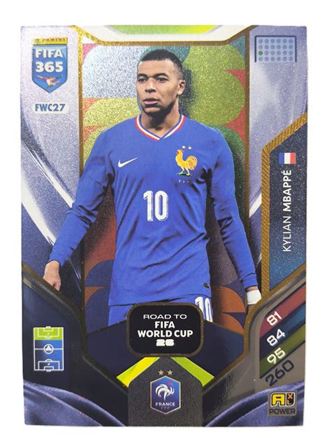 Panini Fifa 365 2026 Road To Fifa World Cup 26 Fwc27 Kylian Mbappe