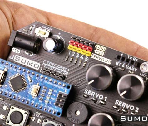 armbot control servo motor controller board with arduino nano