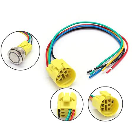 16 Mm Latching Switch Connector Switch Roboticsdna