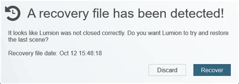 Why Does Lumion Crash Or Display An Error When You Load Or Save Some Scene Files Lumion