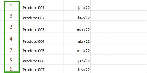 Como desfazer uma classificação no Excel Tudo Excel
