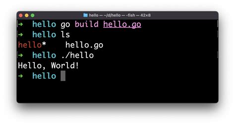 How To Compile And Run A Go Program