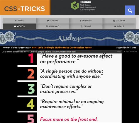 Css Tricks114 Lets Do Simple Stuff To Make Our Websites Faster Let