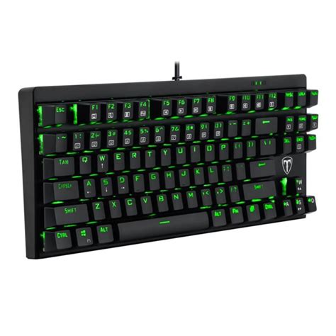 Teclado Mecanico T Dagger Corvette Led Verde T TGK302 BL Pichau