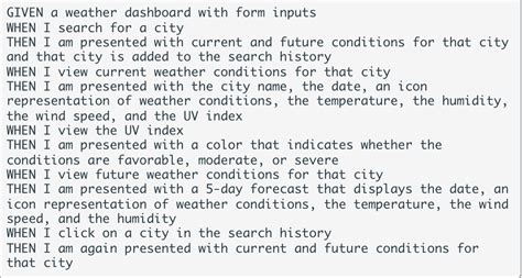 Github Lf56weatherdashboard Using Third Party Apis To Dynamically Update Html And Css By