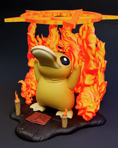 🐉 Psyduck・ 3d File For 3d Printing・cults